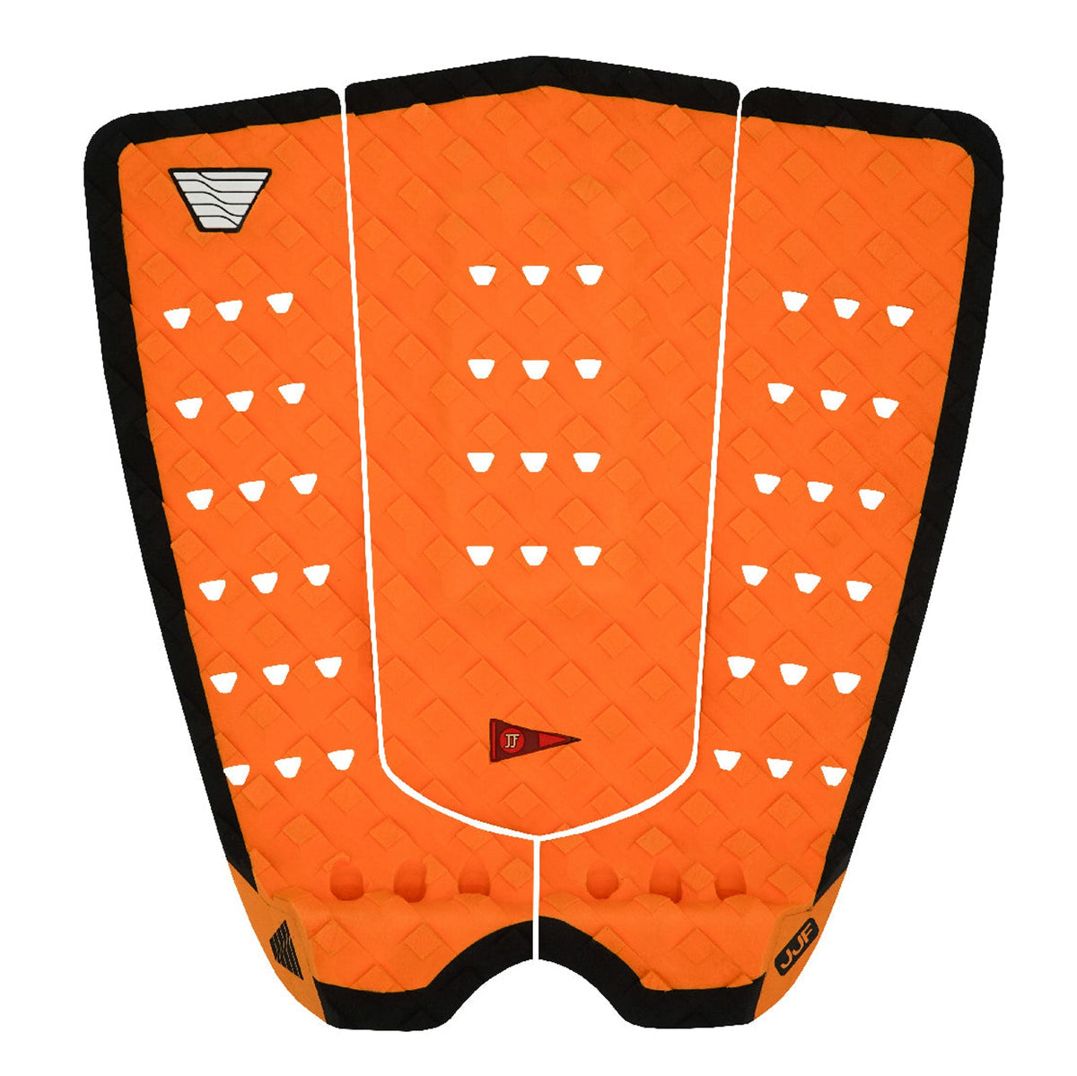 Deck pads - Veia - JJF Squash Tail Pro Pad - Hi Vis Orange Night – Surf ...