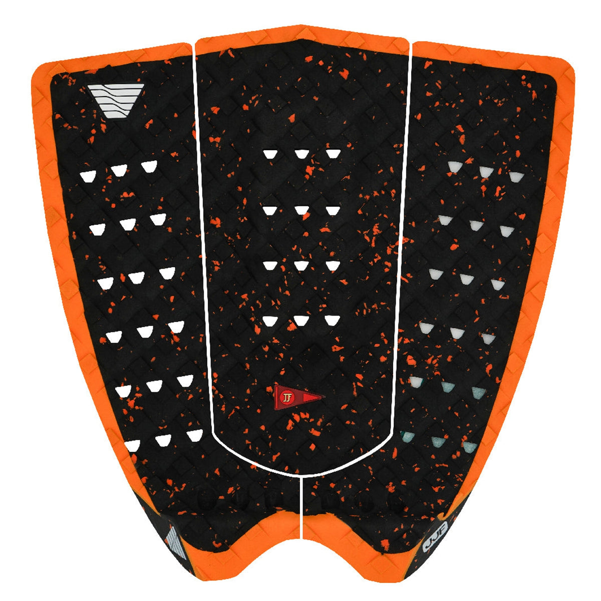 Deck pads - Veia - JJF Round Tail Pro Pad - Space Hi Vis Orange – Surf ...