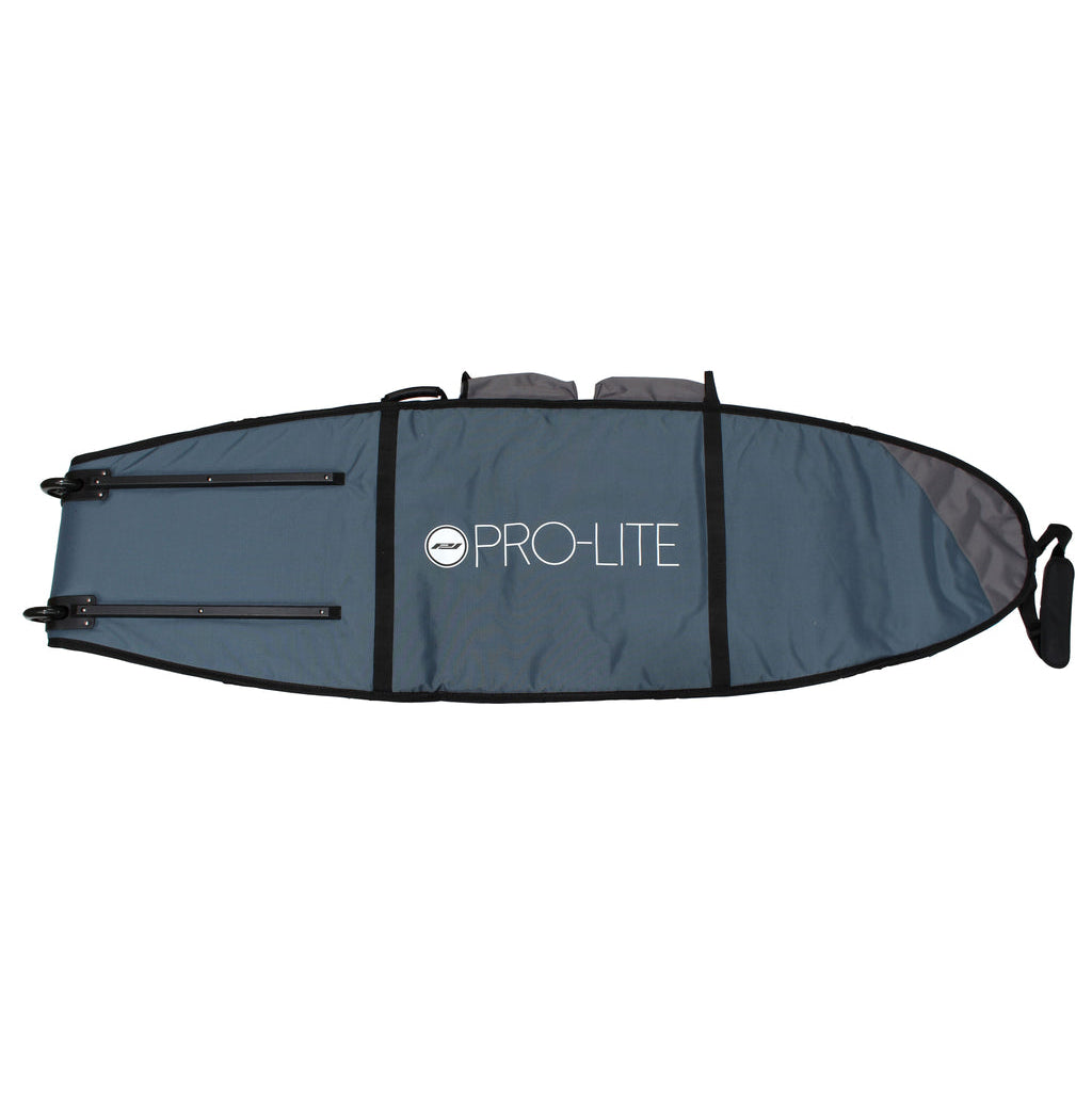 Pro-Lite Board Bag - Wheeled Coffin 7'0 (3-4 Boards) navy/gray – Surf ...