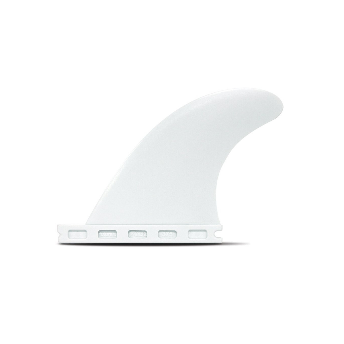FUTURES QUAD REAR - QD2 4.00 - White Thermotech - Medium – Surf Ontario
