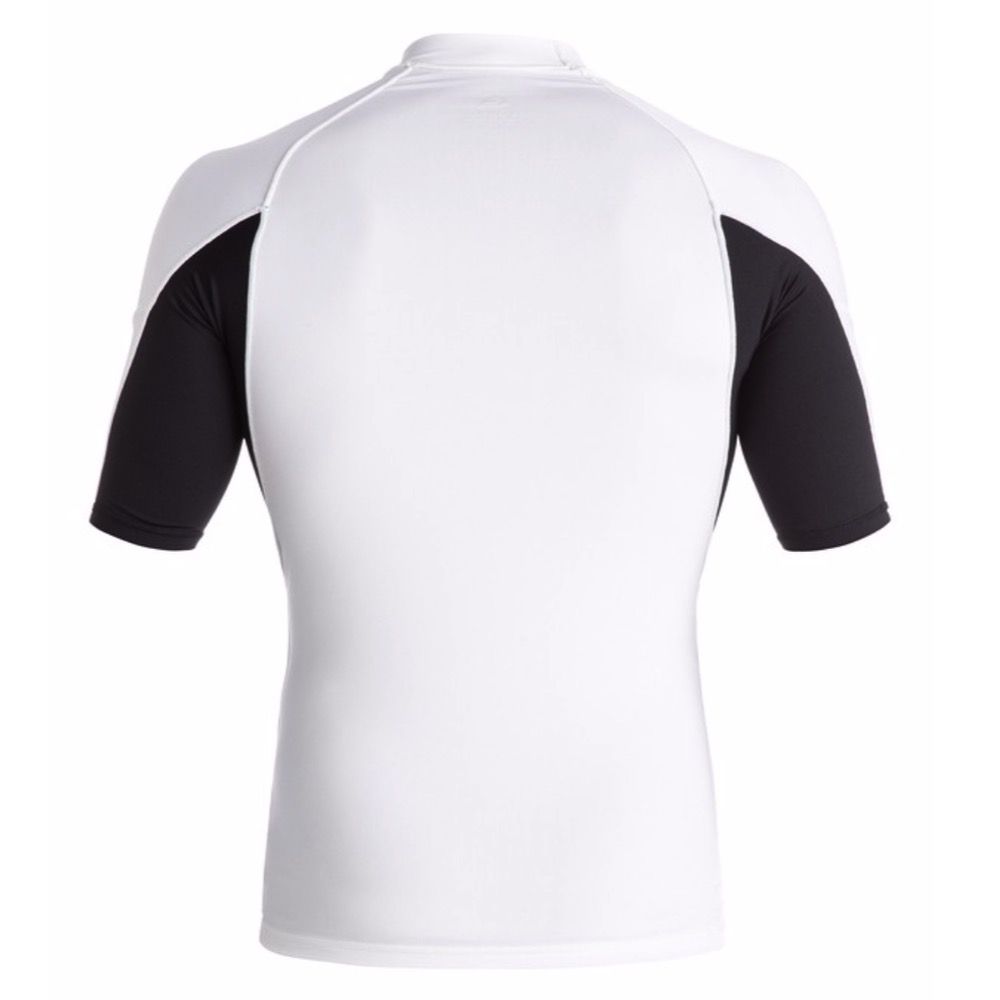 Mens Rashie Quiksilver Performer Short Sleeve Upf 50 Rash Vest